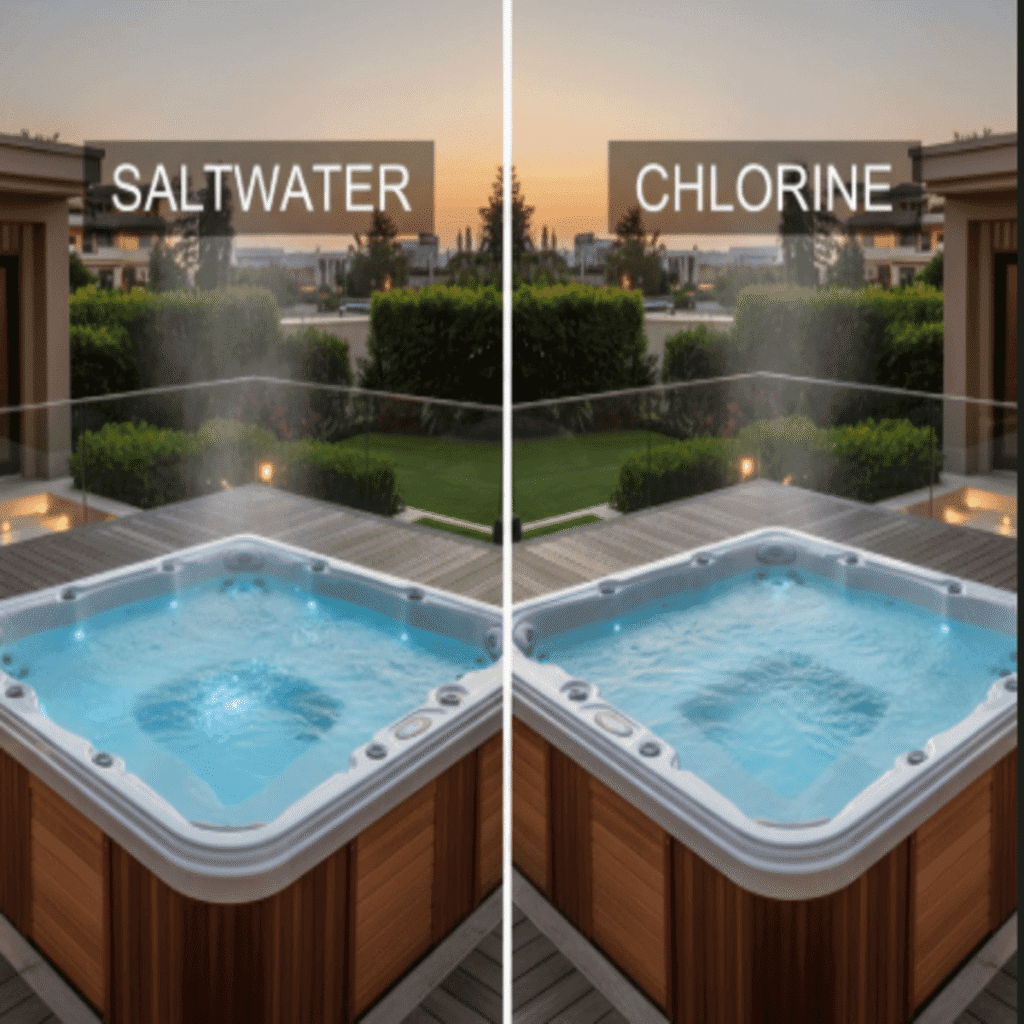 Saltwater Vs Chlorine Hot Tubs: Which Saves You Money?